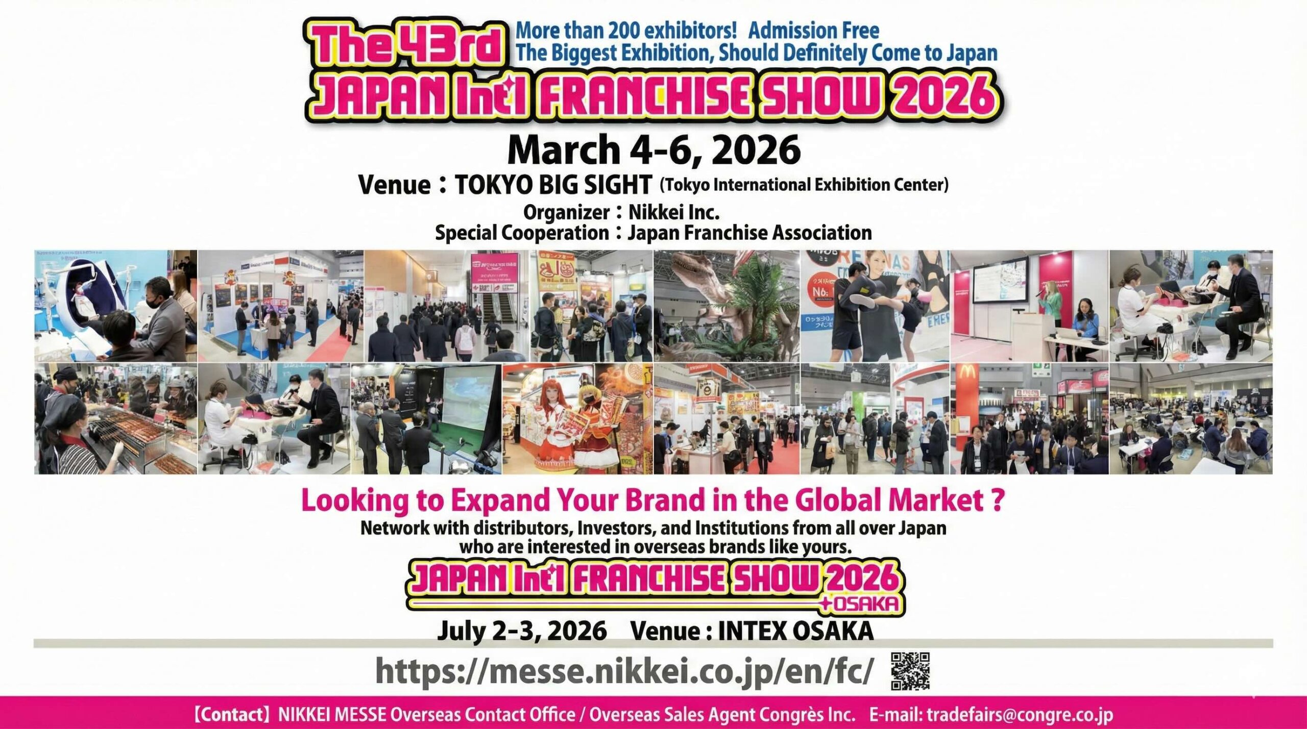 Japan International Franchise Show 2026 - Asiawide Franchise Consultants